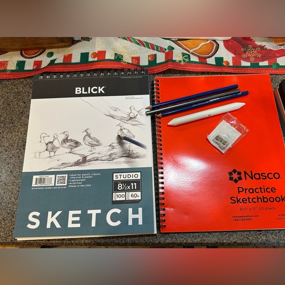 Art | Blick Sketchbook And Drawing Tools Set | Poshmark